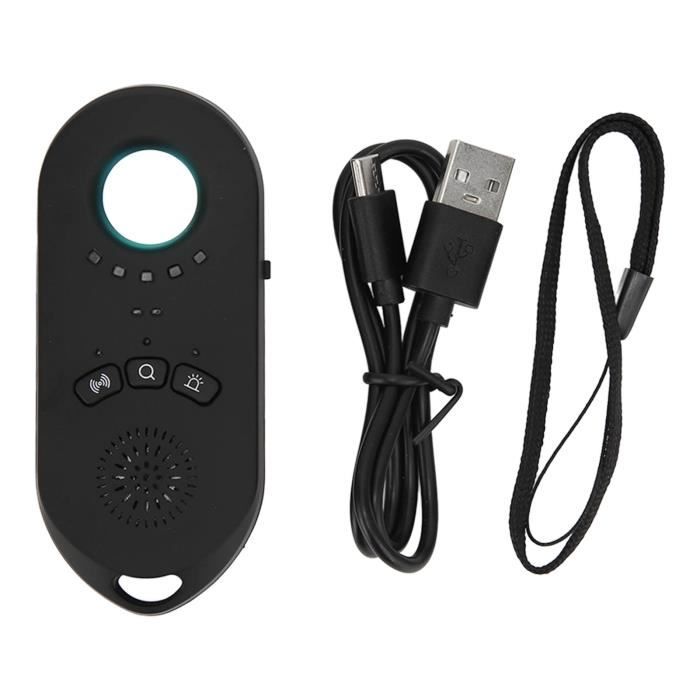 Qiilu détecteur de caméra anti-espion Détecteur de caméra cachée Mini ...