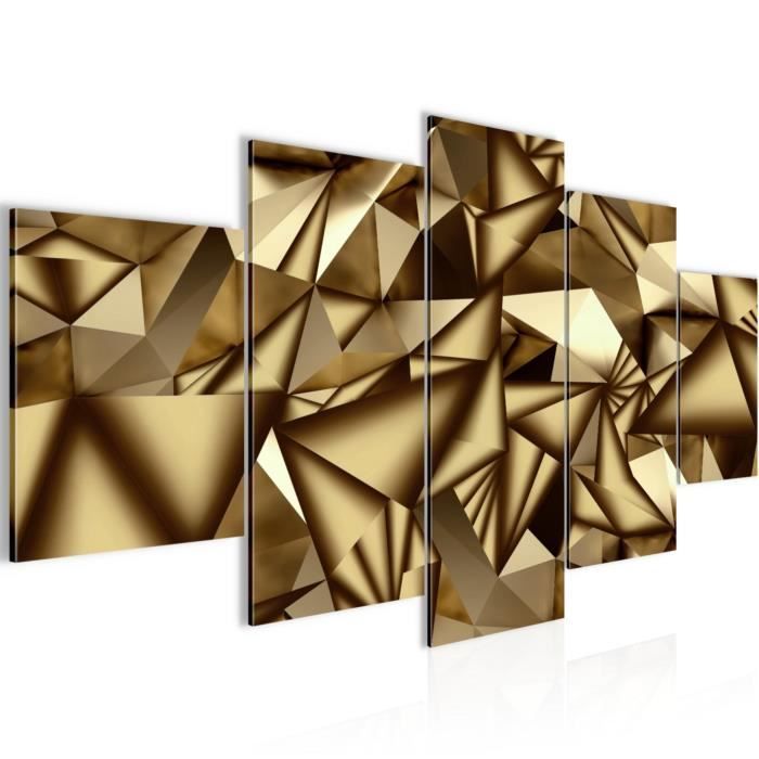 Runa art Tableau Décoration Murale 3D Métallique 200x100 cm - 5 ...