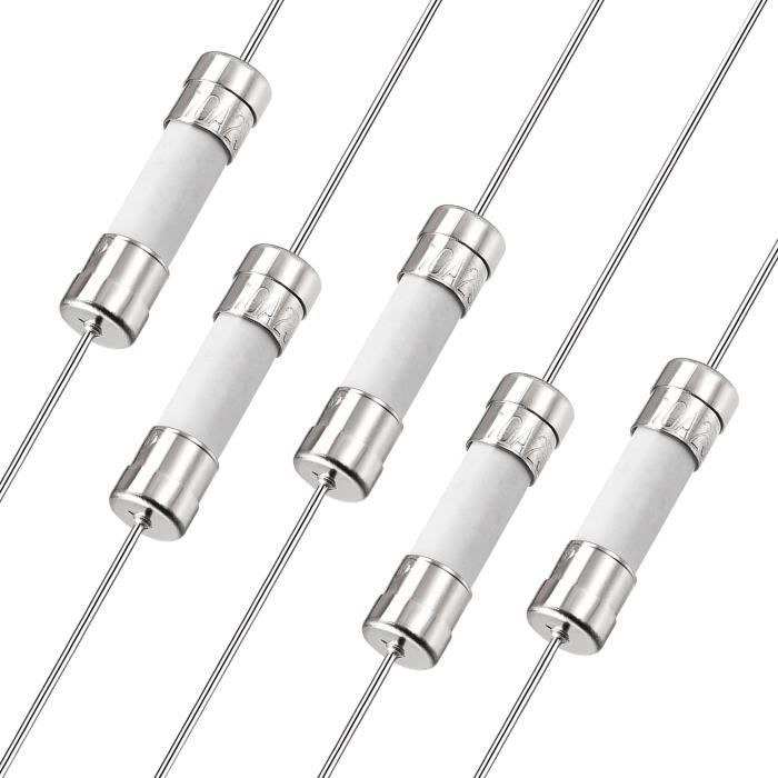 SOURCING MAP Fusibles Fusion Rapide Fil Conducteur Fusibles Céramique ...