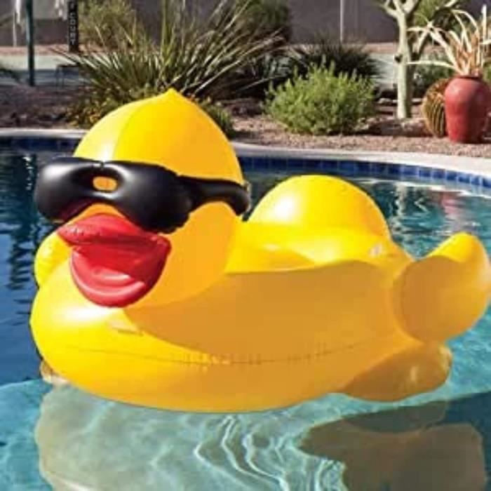Float Joy Bouée Géante Gonflable Canard Jaune Bouee Piscine Adulte ...