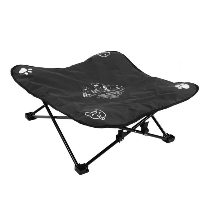 VGEBY Lit pour chien pliable Lit surélevé pour chien pliable portable ...