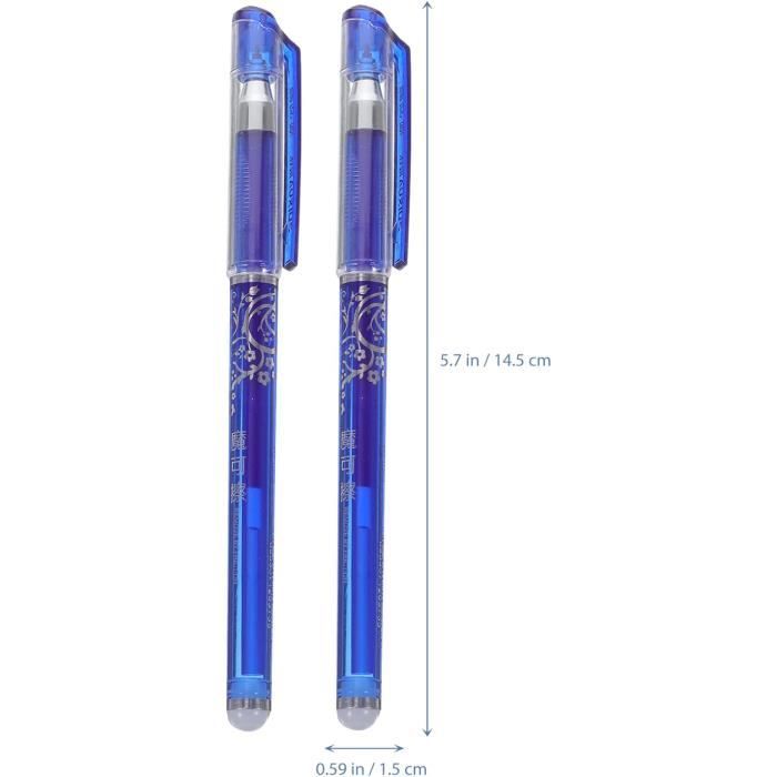 36 Pièces stylo effaçable Stylos 0,5 mm stylos à bille à pointe fine ...
