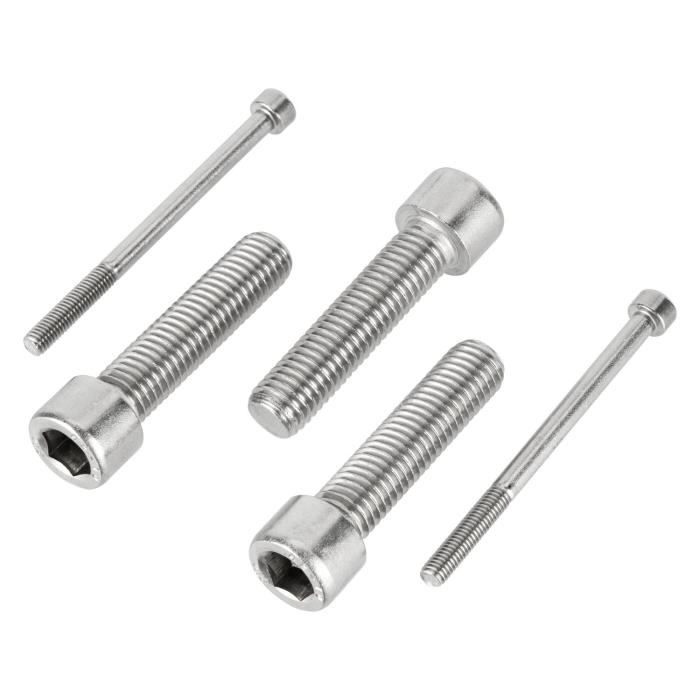 Vis Cylindrique M8X20 25 Pièces Din 912 (Filetage Partiel, Vis À Tête Cylindrique, Vis Allen ...