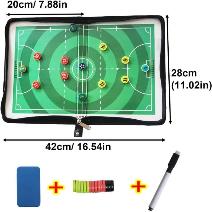Tableau Tactique Football Pliable Magnétique Tableau Tactique Futsal de ...