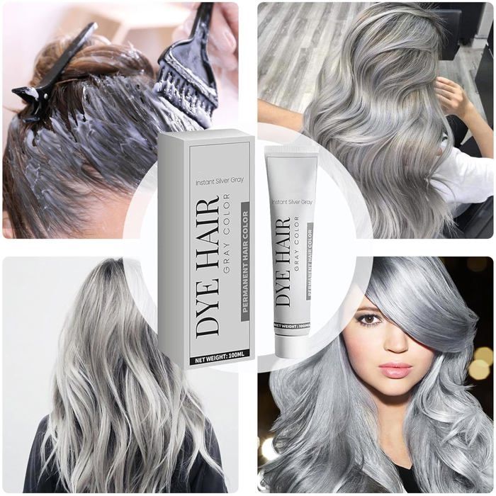 Teintures Pour Cheveux Gris, Coloration Cheveux Gris, Coloration Grise ...