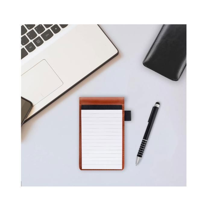 Mini Bloc Note de Poche A7 Carnet de Notes en Cuir PU avec et un A7 ...