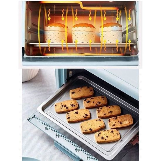 Four Électrique De Table 11L Mini Four Grille-Pain Électrique Cuisson Gâteau Pain ...