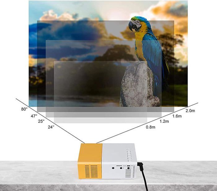 Mini Projecteur, Projecteur Portable HD 1080p, Projecteur de Cinéma ...