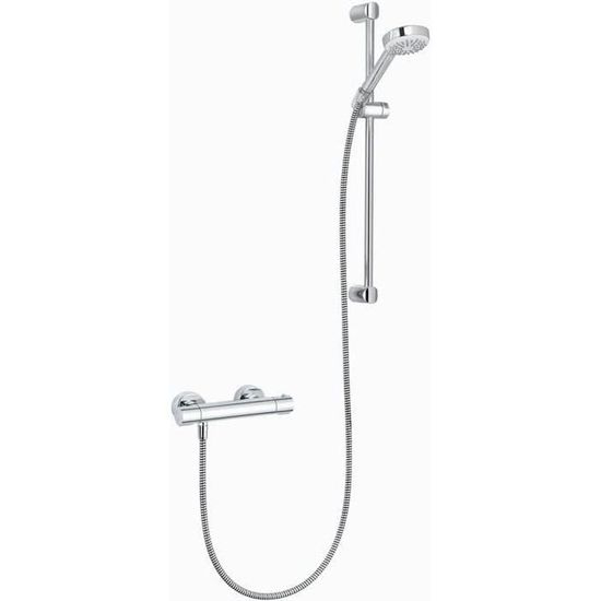 Robinet de douche Logo Shower-Duo 1S avec mitigeur thermostatique et ...