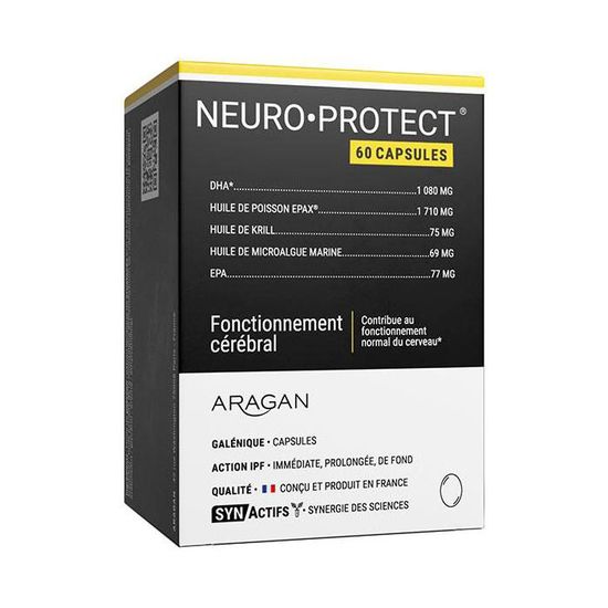 Aragan - Synactifs - NeuroProtect® - Fonctionnement Cérébral - Oméga 3 ...