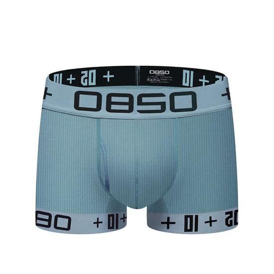 Boxer en coton pour Homme - Marque - Modèle BS3514-Blue - Respirant ...