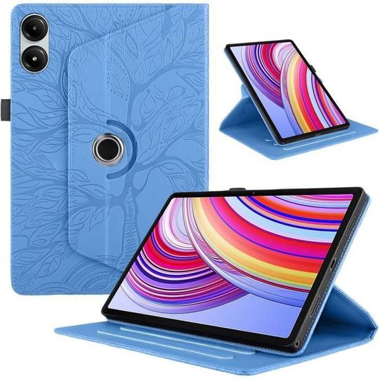 Cover Pour Xiaomi Redmi Pad Pro 12.1" 2024 Coque Tablette Pu Cuir 360 ...