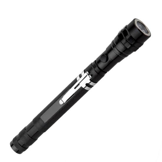 Torche Noire Télescopique Outil Flexible Extensible Magnétique ...