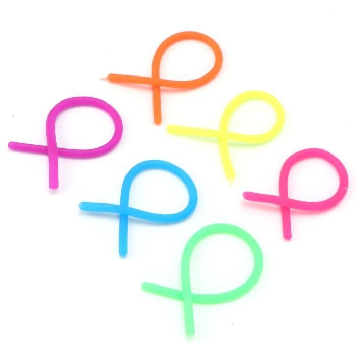 Akozon jouet sensoriel de corde extensible TPR Enfants Stretchy String ...