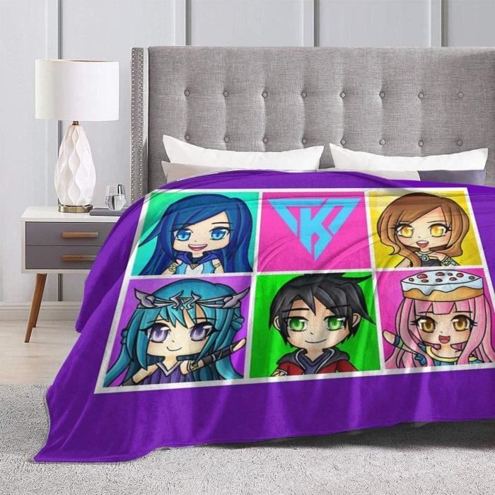 Funneh and the Krew Anime Style Couverture en flanelle micro polaire ...