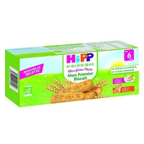 Hipp Biologique Mon Premier Biscuit dès 6 Mois 3 Boîtes de 180 g - Lot ...