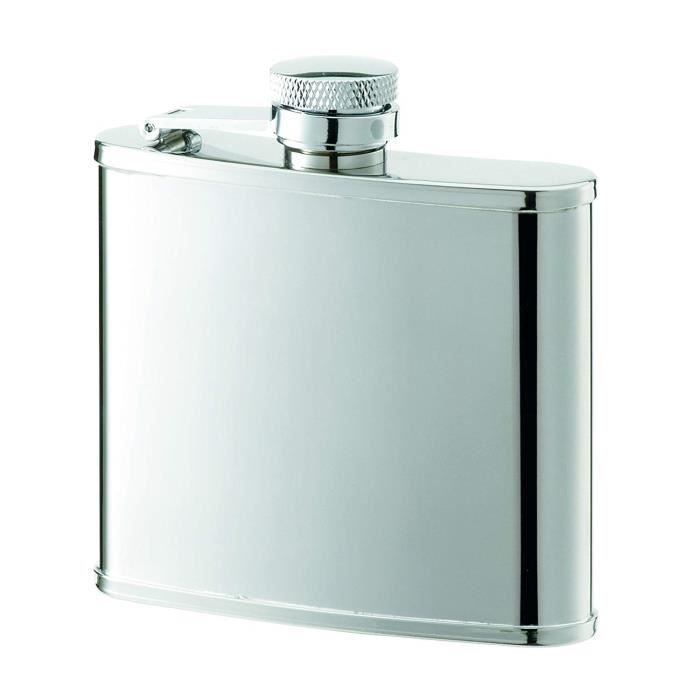 Herbertz 545000 Flasque Inox Poli Glace avec Bouchon Baïonnette 120 ml ...