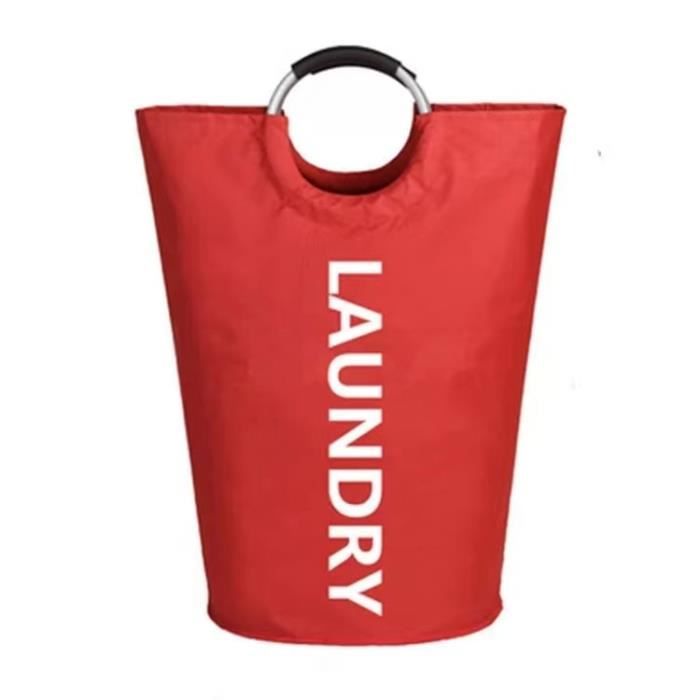 Filet de lavage,Grand panier à linge étanche, sac à linge avec poignées ...