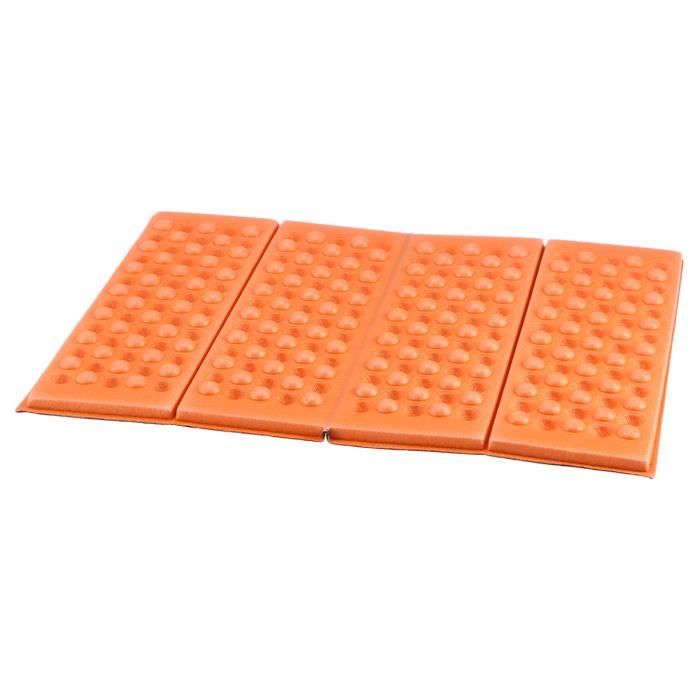 Coussins pliants d'extérieur - Orange - 2 pièces - Imperméable - Léger - XPE - Cdiscount Bricolage