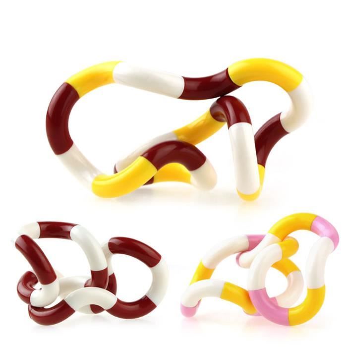 Funny Tangle Twist Plastic Fidget Stress Relief ADHD Décompression ...
