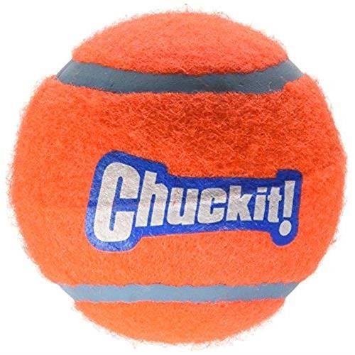 Chuckit! Tennis Ball Bouncing and Floating Dog Ball Orange-Blue 4 Sizes ...