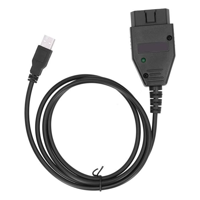 Dioche Adaptateur de câble OBD2 Câble de diagnostic de voiture ...