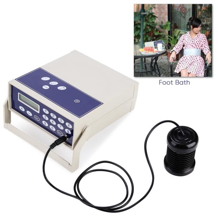 Drfeify Spa pour les pieds détox ionique Machine de Désintoxication du Corps, Bain de Pieds de ...