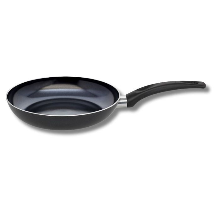 Poêle de cuisson avec revêtement céramique sans PFAS 24 cm Prima Cucina Elo 4952426 - Cdiscount ...