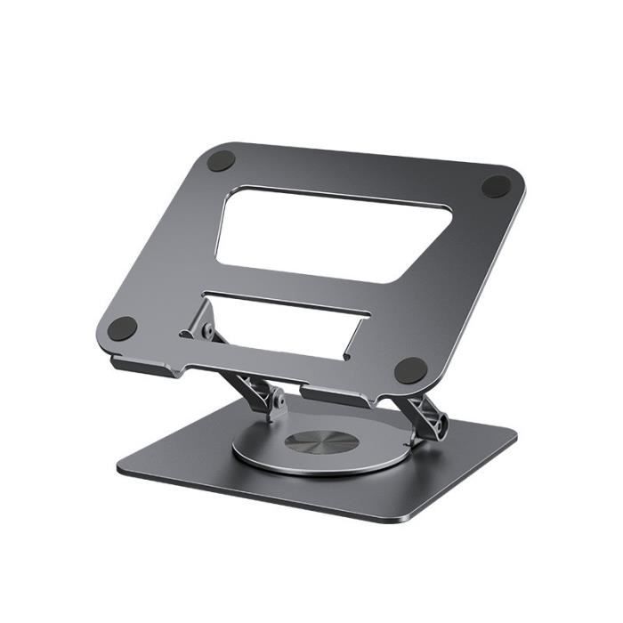 Support rotatif portable - INF - Aluminium - Réglable - Stable - Gris ...