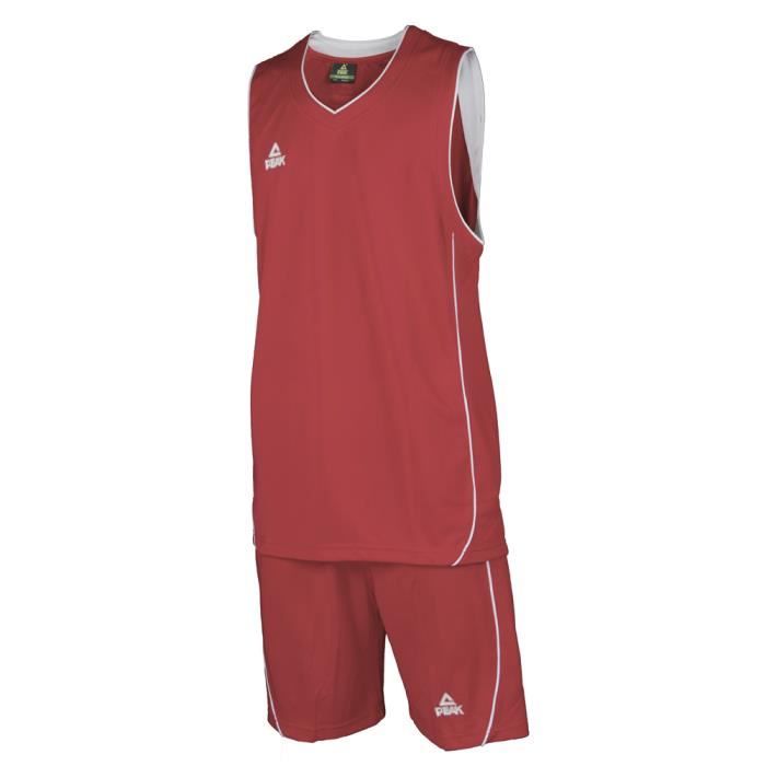 Tenue de Basketball - PEAK - Homme - Rouge - Ensemble maillot-short ...
