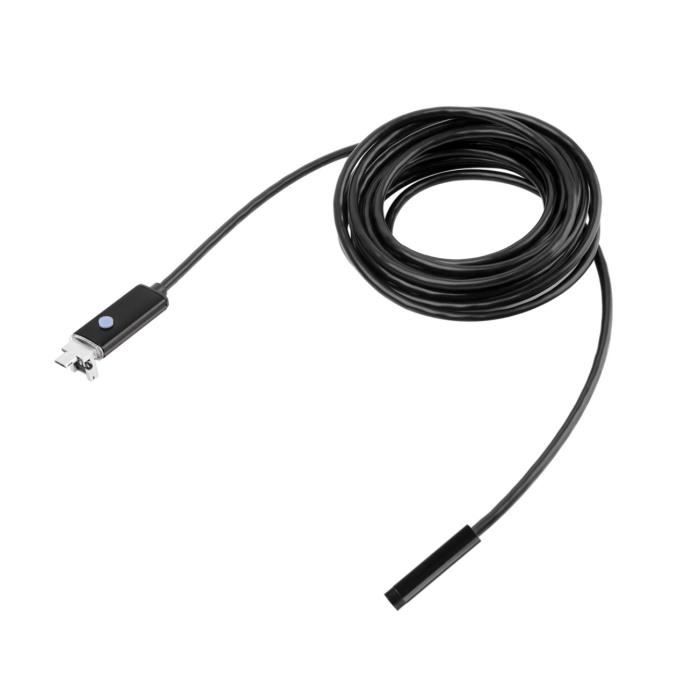RUMOCOVO®Endoscope USB 5.5M Caméra d'inspection Endoscope pour Ordinateur Portable, Smartphone ...