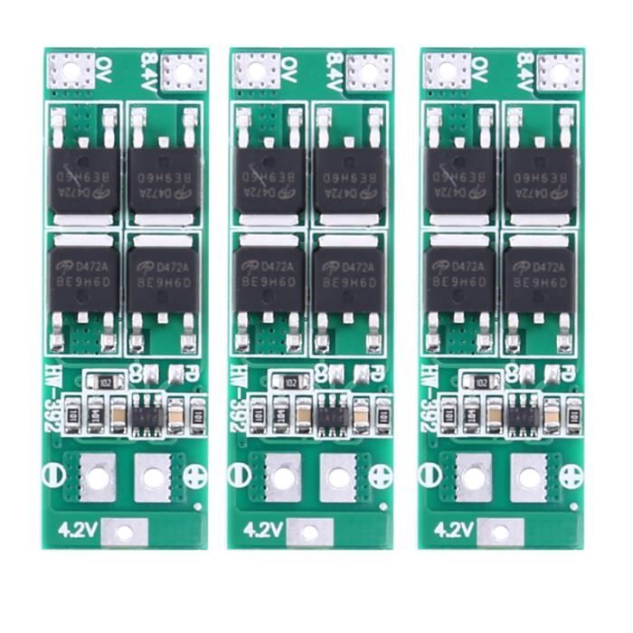 3X Norme de Panneau de Protection de Batterie AU Lithium de 2S 20A 7.4V ...