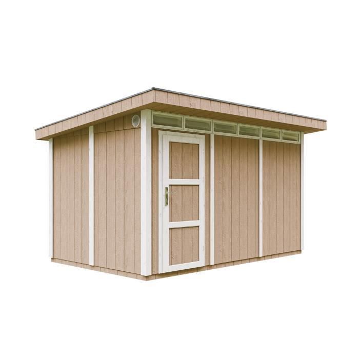 Abri de Jardin Qualité Premium 9m² / L412xL279xH237 cm - Timbela M904 ...