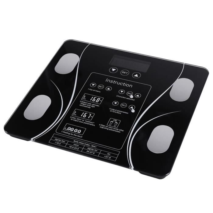 1 Set Digital Weight Scale Balances Numériques Pour Le Poids Corporel ...