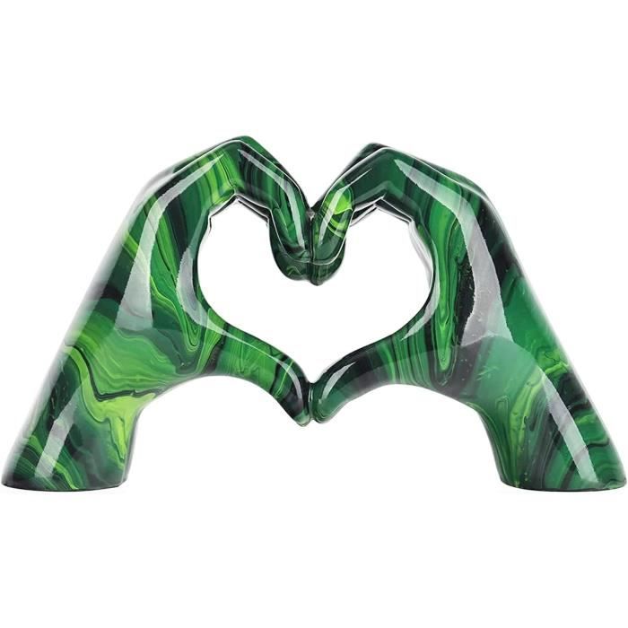 Statue De Doigt D'Amour, Sculpture En Forme De Cœur, Décoration De ...