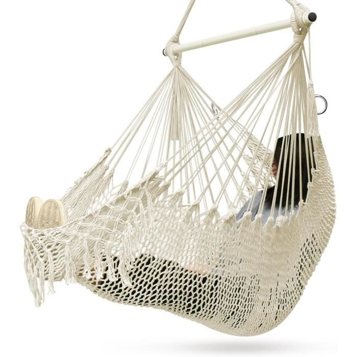 Chaise Hamac Suspendu Siège Suspendu Balançoire Suspendue Avec Coussin ...