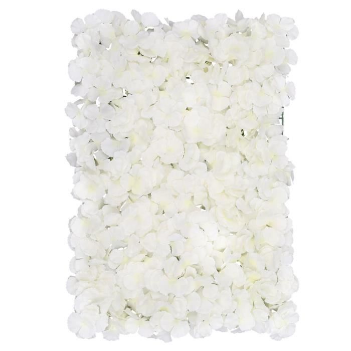 60cm x 40cm Fleurs Artificielles Panneaux Muraux Faux Fleur Mur Toile ...