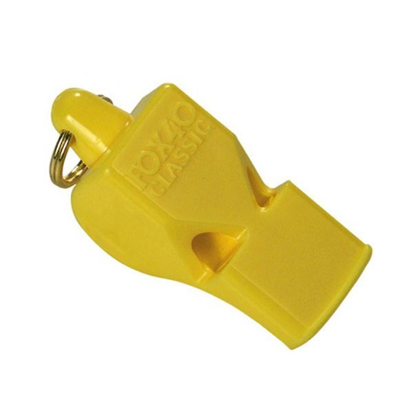Sifflet FOX 40 strident sans bille Jaune - Cdiscount