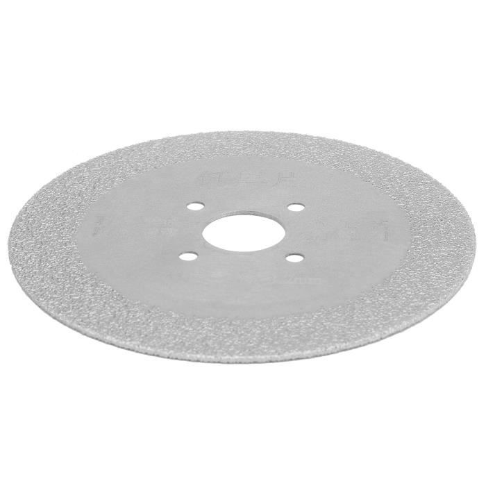 Lame de scie diamantée - ZJCHAO - 110 mm et 100 mm - Argent - Haute ...