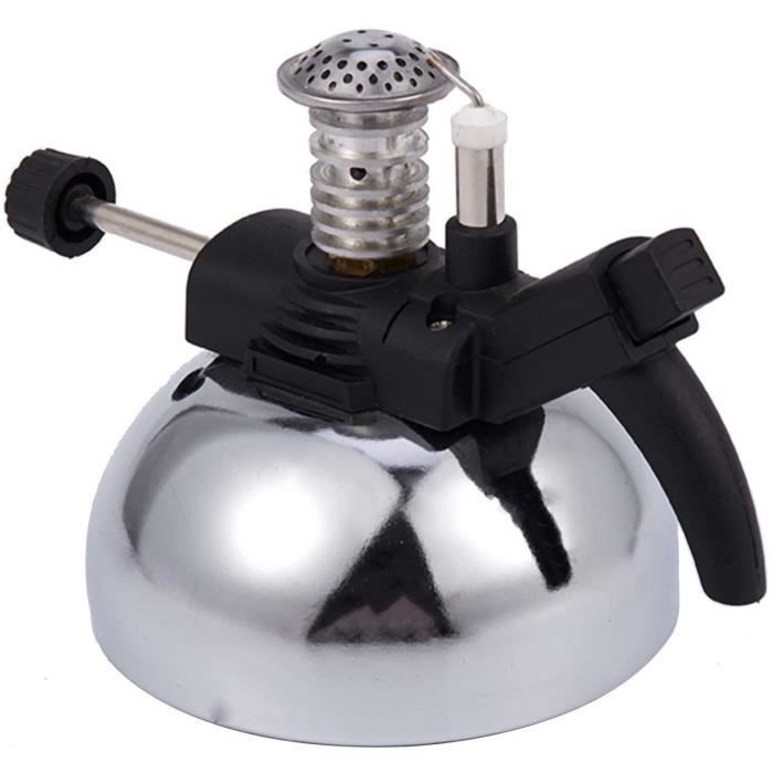 Camisin Brûleur à gaz butane de table avec tête de flamme pour siphon ...