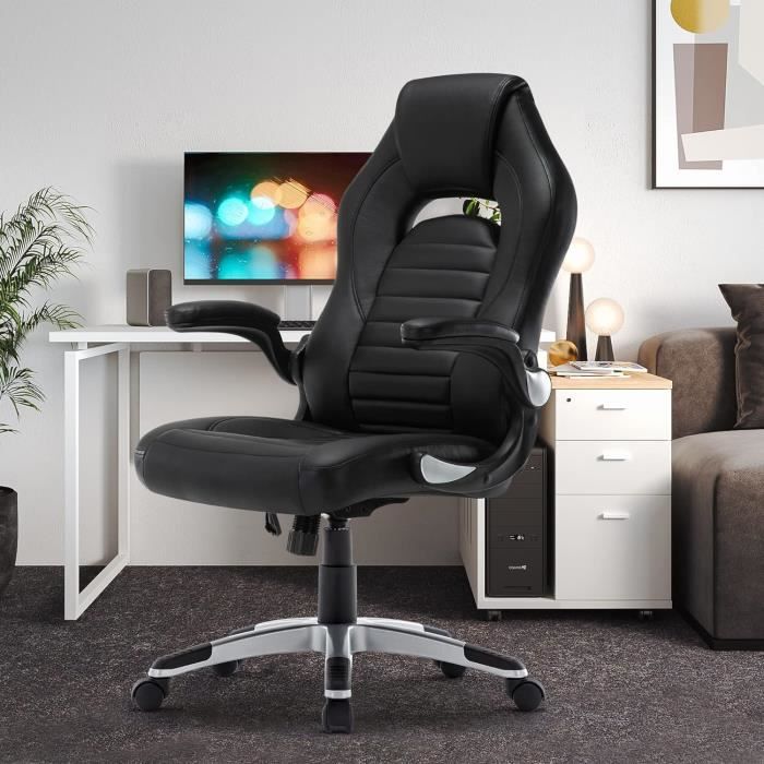 Chaise De Gamer, Siège De Bureau, Fauteuil De Gaming Pro Dossier Haut ...