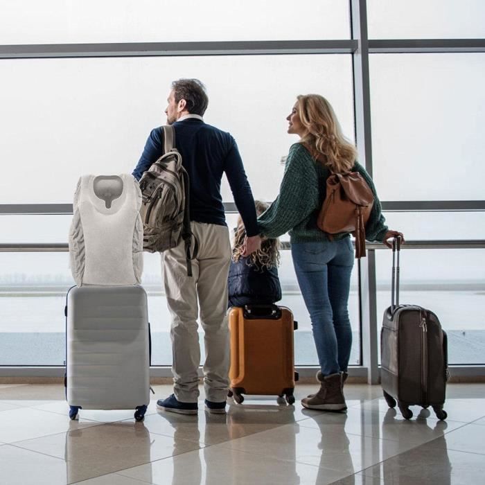 Oreiller De Voyage Oreiller Gonflable Pour Le Cou Voyage En Avion Appui ...