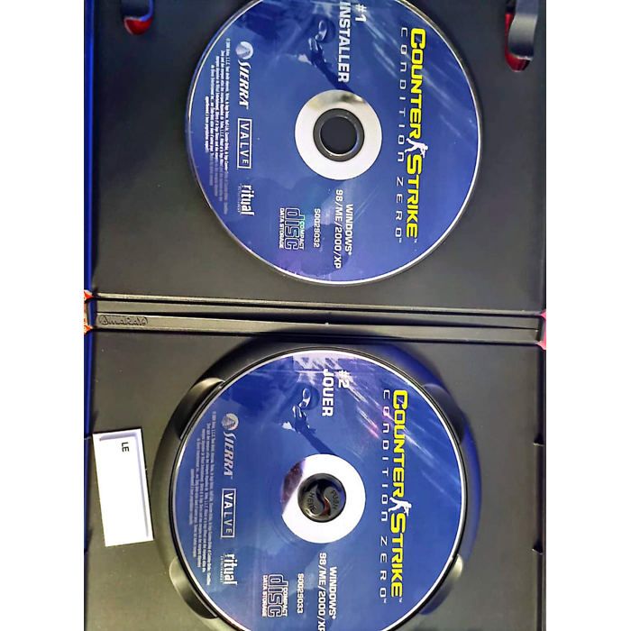 Counter-Strike Condition Zero – Jeu PC – 2 CD-ROM – Sans boîtier ...