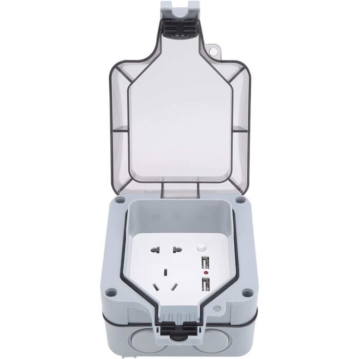 Boîtier De Prise Étanche Extérieur, Ac110‑250V Prises Électriques ...