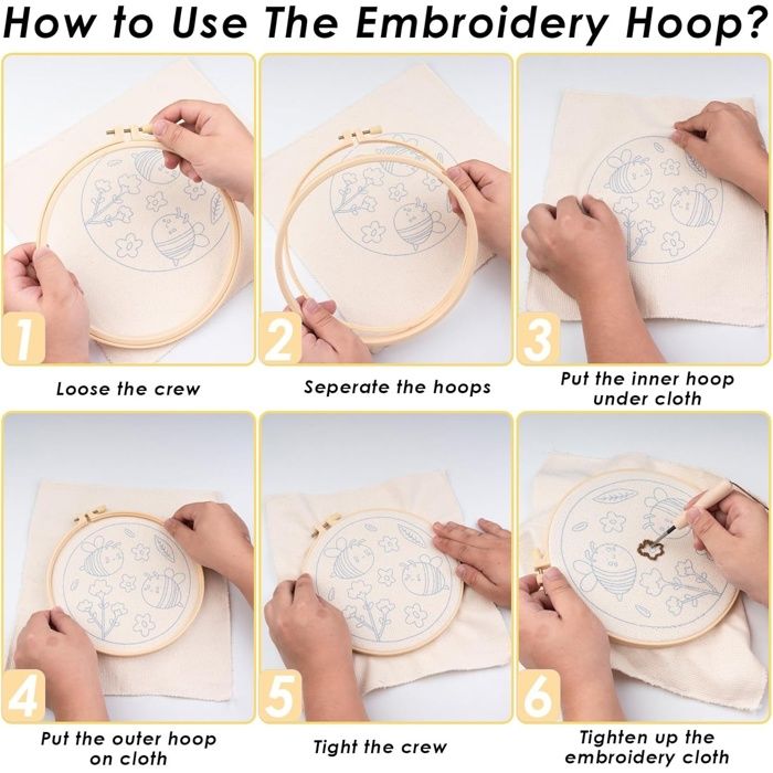 Kit Punch Needle 3 Sets Debutant Broderie Chat - Cdiscount Beaux-Arts ...