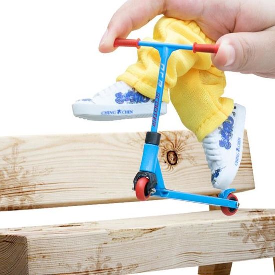 Métal Finger Scooter Set, Mini Finger Skateboard Finger Trottinette ...