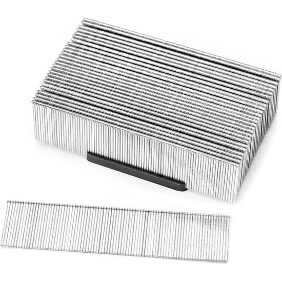 Clous 25mm - Qwork - Cloueuse Pneumatique Galvanisé - Lot de 2295 ...