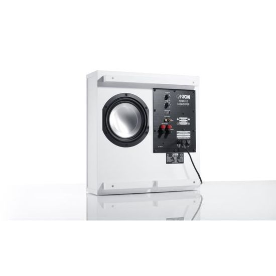 CANTON - ASF 75 SC - Caisson de basse - Noir - 60-120 Watts - Cdiscount ...