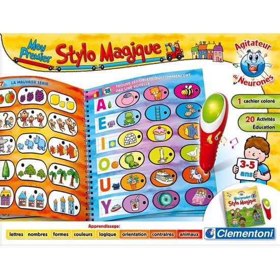 CLEMENTONI Mon premier Stylo Magique - Cdiscount Jeux - Jouets