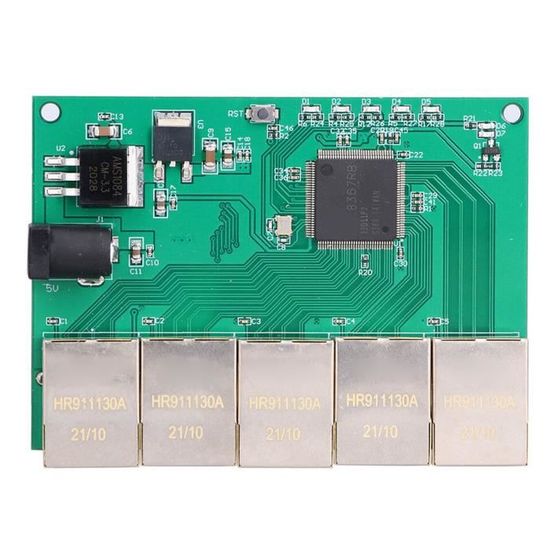 Module de Commutation - TBEST - 5 Ports - Gigabit Ethernet - Simple et ...